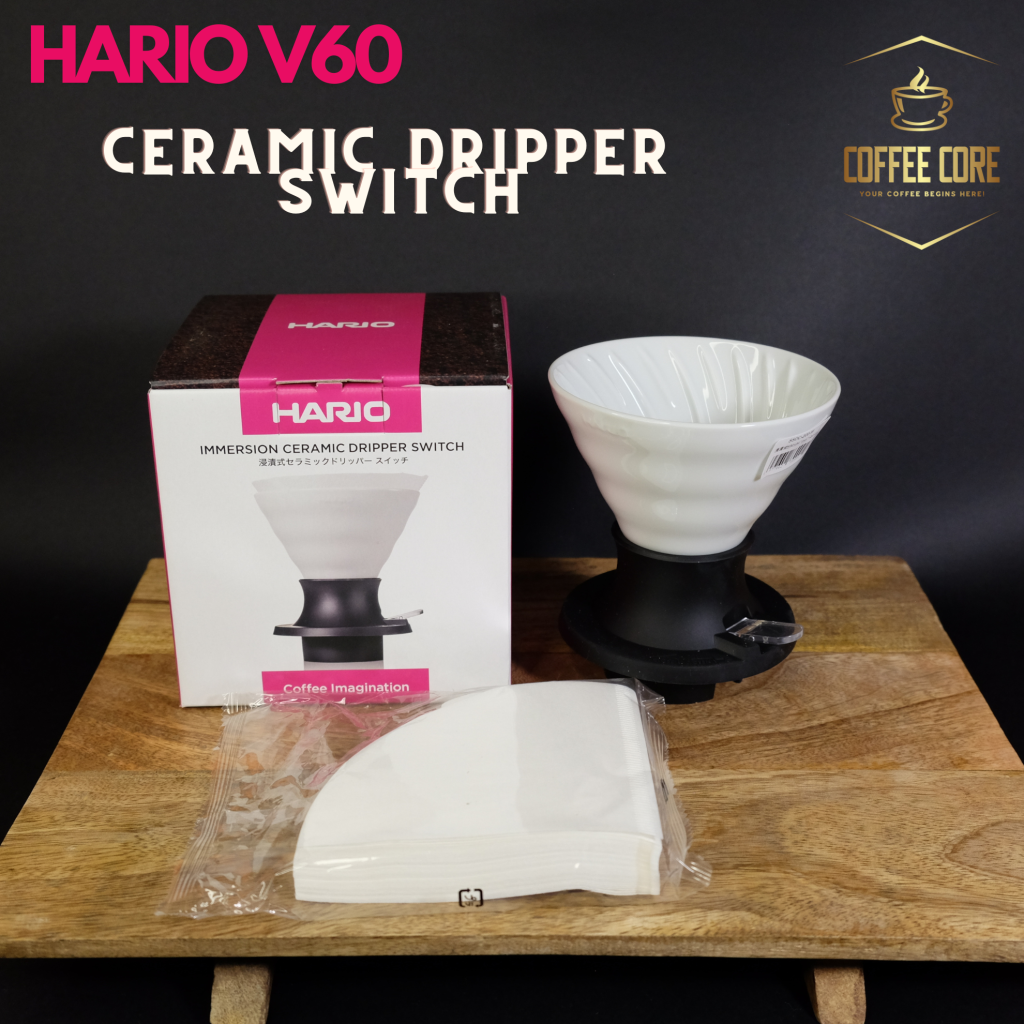 Иммерсионный пуровер Hario SSDC-200-W (керамический) - Coffee Core